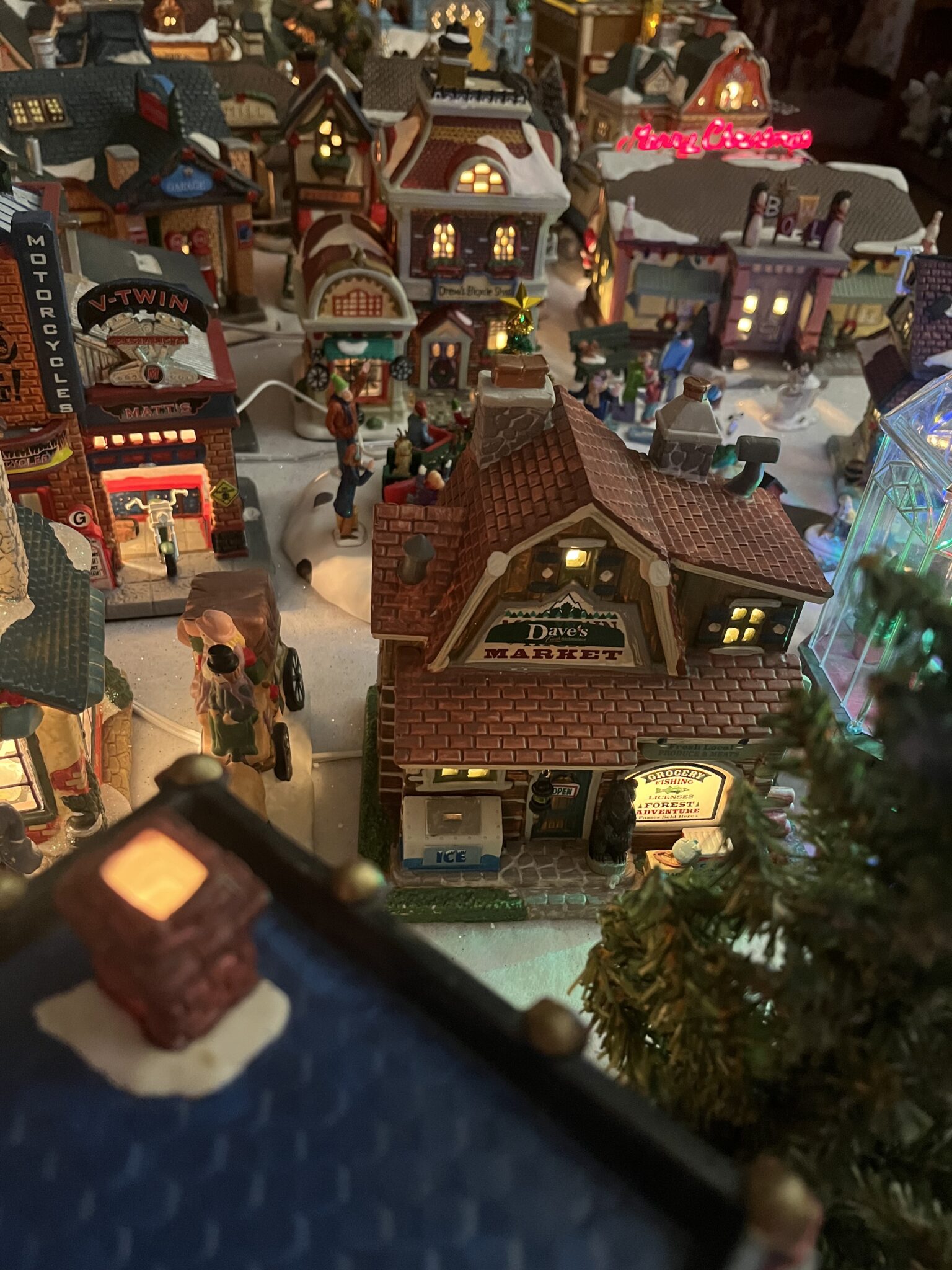 Holiday village #2: Display reflects growth of love, life & family in ...